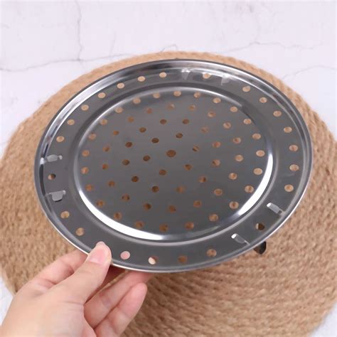 Stainless Steel Steamer Rack Pot Steaming Tray Stand Steamer Shelf