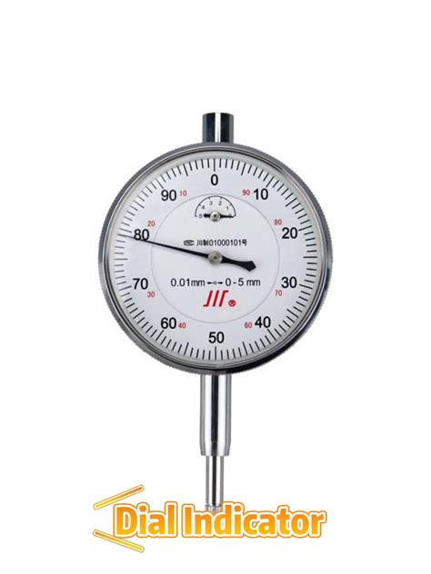 Lug Back Cover Laser Dial Indicator Stainless Steel Measuring Rod