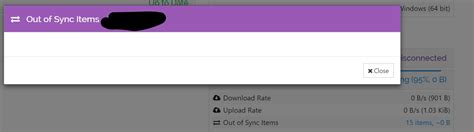 Folders Up To Date But Stuck In Syncing With Empty Out Of Sync Items Support Syncthing