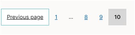 Pagination NICE Design System