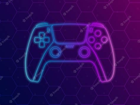 Premium Vector Videogame Controller Background