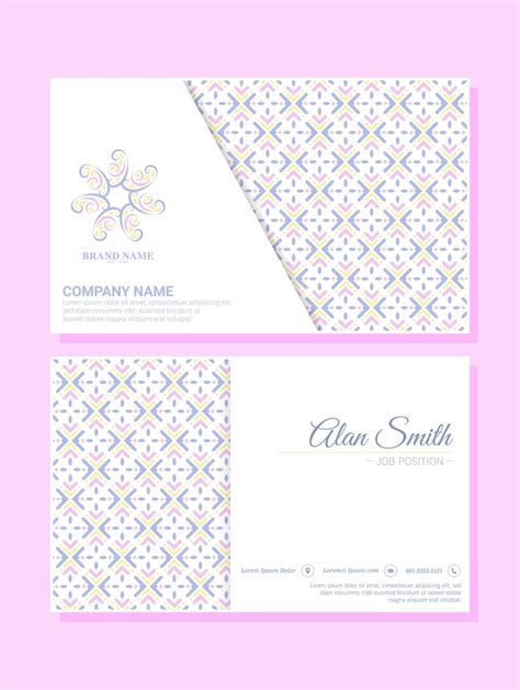 명함 봉투 패턴 이미지 Freepik에서 무료 다운로드