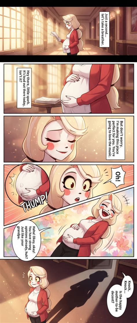 Charlie Morningstar Pregnancy Comic 4 By Charliegapperson2000 On Deviantart