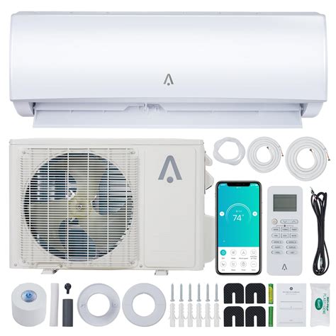 MISSING MAIN CONDENSER 18000 BTU Smart Mini Split AC Heating System