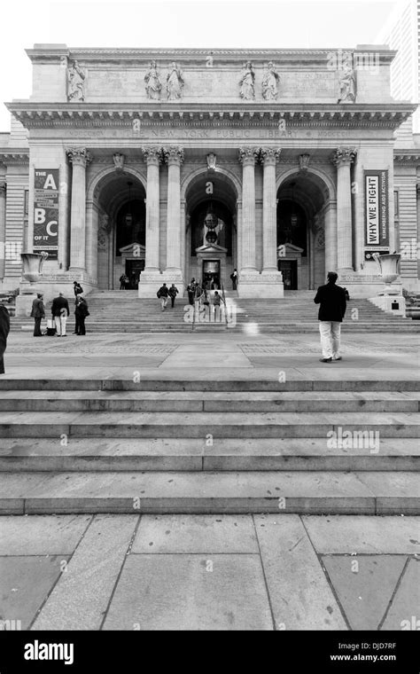 New York Public Library Fifth Avenue Manhattan New York City United