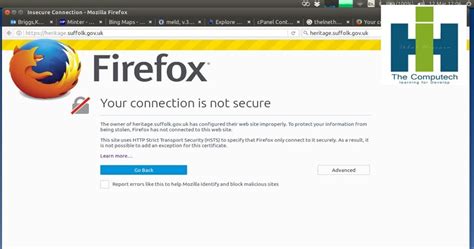 How To Fix Insecure Connection In Firefox Tcdamer