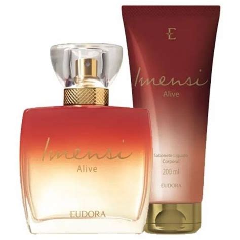 Kit Imensi Alive Colônia 100ml Sabonete Líquido Eudora Shopee Brasil
