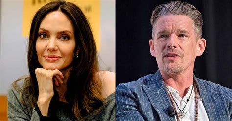 When Angelina Jolie Offered To Go Nde In Front Of Ethan Hawke To Calm