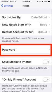 How To Reset Notes Password In Ios