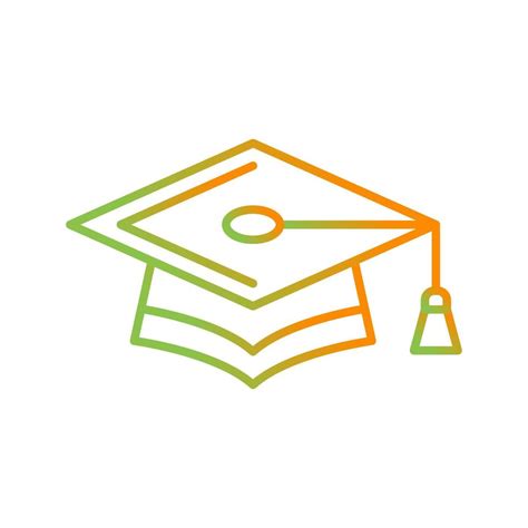 Education Cap Vector Icon 14277635 Vector Art At Vecteezy