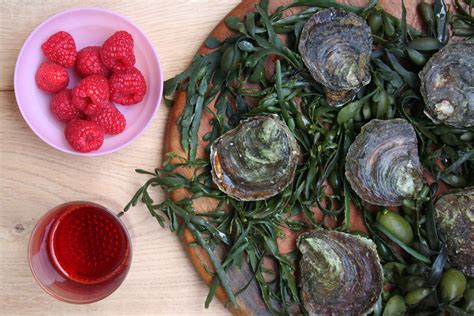 Raw Oysters With Raspberry Mignonette The Glutton Life