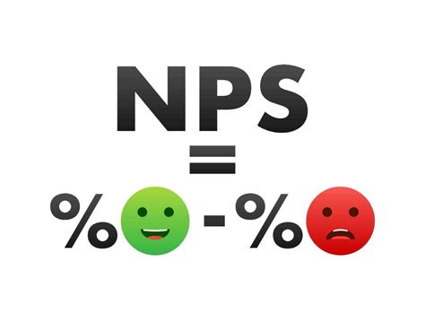 Nps Net Promoter Score Sign Label Vector Stock Illustration