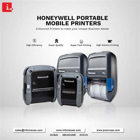 Honeywell Mobile Printers Mobile Printer Honeywell Printer