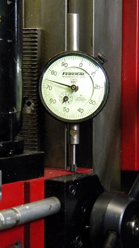 Dial Indicator Helps Set Z Axis Height