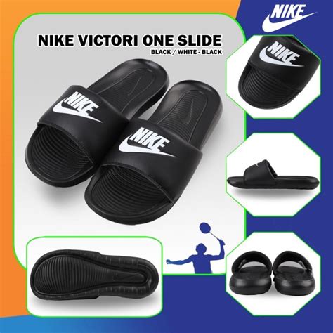 Jual New Sandal Selop Sneakers Nike Victori One Slide Original Shopee