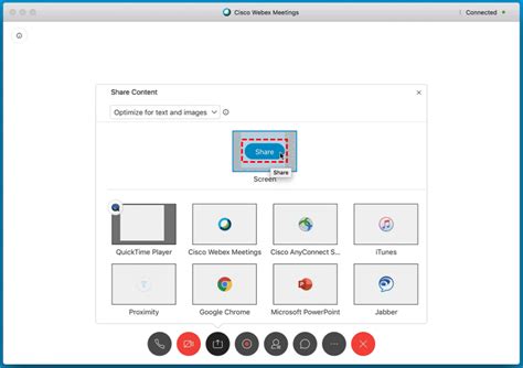 Tutorial How To Share Screen On Webex PCs Phones