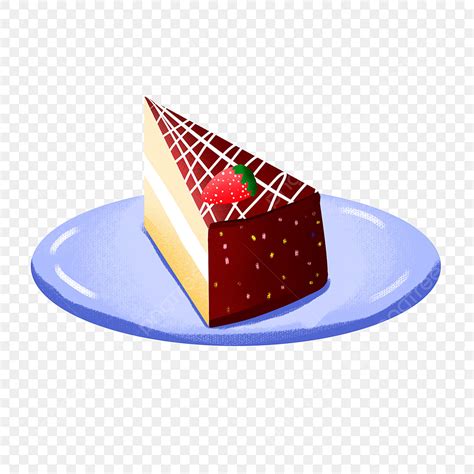 귀여운 일러스트 만화 손으로 그린 스타일 케이크 케이크 플레이트 색칠 한 케이크 Png 일러스트 및 Psd 이미지 무료 다운로드 Pngtree