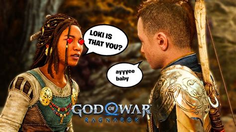 Loki Got Himself A Lil Girlfriend God Of War Ragnarök Part 7 Youtube
