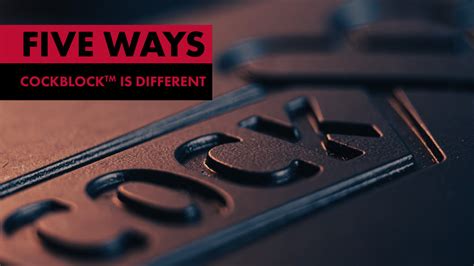 Up Your Sleeve What Makes Cockblock Different Cockblock Toys™