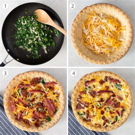 Spinach Bacon Quiche • Craving Some Creativity