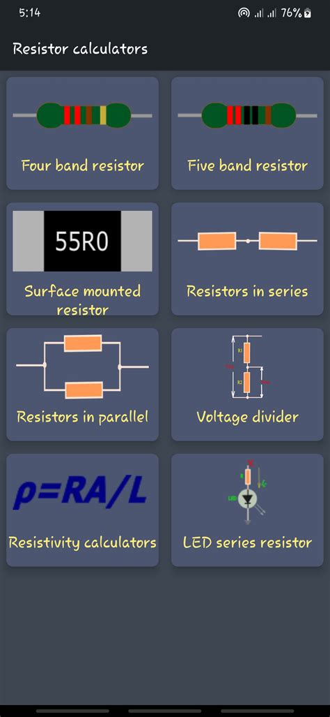 All Resistor Calculator Apk Download For Android Latest Version