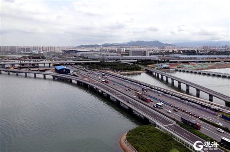 沟通青岛东西部环湾路 长沙路立交主桥施工 李村河互通立交明年9月完工 青岛新闻网