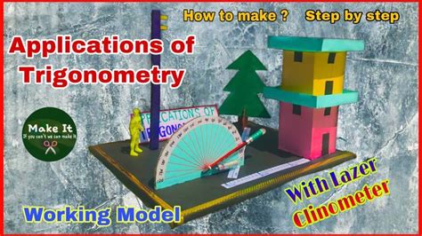 Mathematics Working Model Applications Of Trigonometry