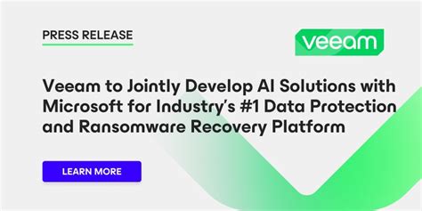 Ken Cp Wong On Linkedin Veeam To Jointly Develop Ai Solutions With