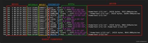 Vsftp开启登录，上传，下载，删除等操作审计日志vsftp日志 Csdn博客