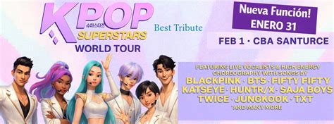 K Pop Superstars World Tour Ticketera
