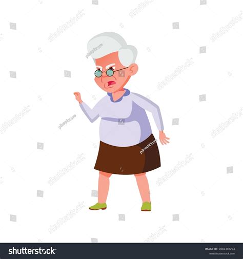 Animated Angry Grandma