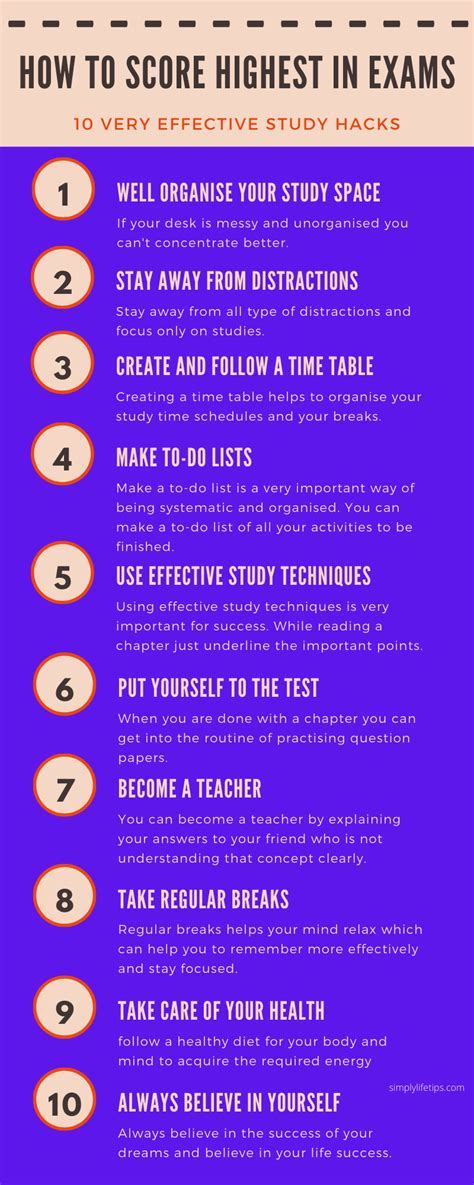 7 Best Study Tips Ideas Best Study Tips Study Tips Exam Study Tips