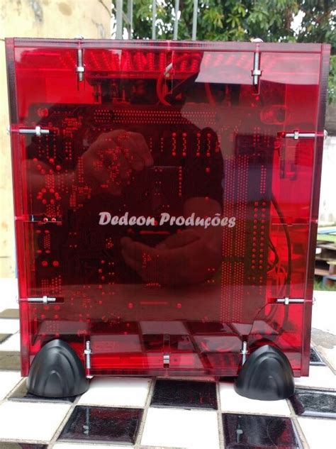 Laser Cut Computer Case Acrylic 6mm Free Vector Cdr Download