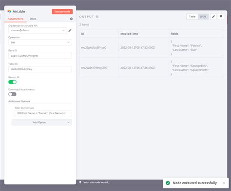 Airtable Filter By Formula With Multiple Condition Questions N8n
