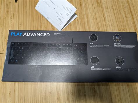 [全新有單]logitech G512 Lightsync Rgb Keyboard 全新 青軸 機械鍵盤 電腦＆科技 電腦周邊及配件