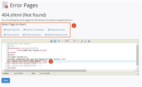 How To Create Custom Error Pages SupportHost