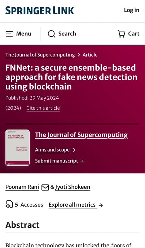 Dr Jyoti Shokeen On Linkedin Research Blockchain