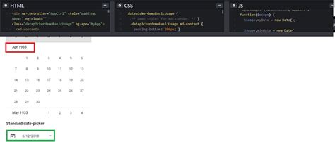 Javascript Why Md Calendar Directive Initialize To Wrong Date Angularjs Stack Overflow
