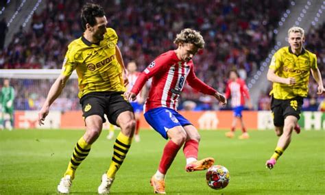 Borussia Dortmund vs Atlético Madrid Pronóstico Scores