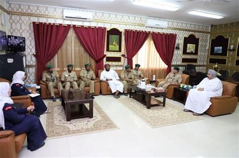 مدرسة ظفار زيارة مدير عام الكشافة والمرشدات الدكتور