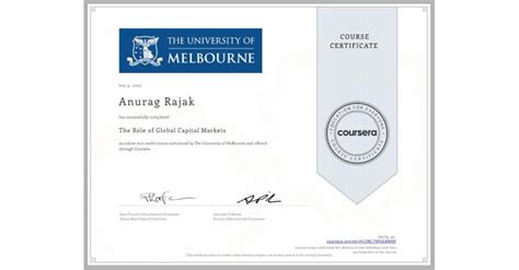 Anurag Rajak On Linkedin Completion Certificate For The Role Of Global