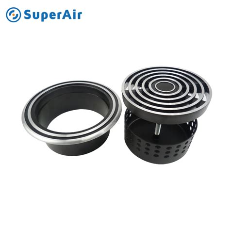 Floor Mount Swirl Diffuser Hvac Duct Fittings Air Conditioning