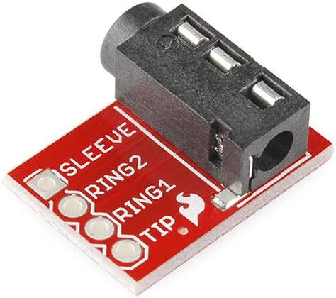 TRRS 3 5mm Socket Breakout Board Sparkfun Electronics CPC
