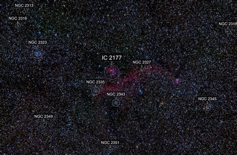 Ic 2177 The Seagull Nebula John Bozeman Astrobin