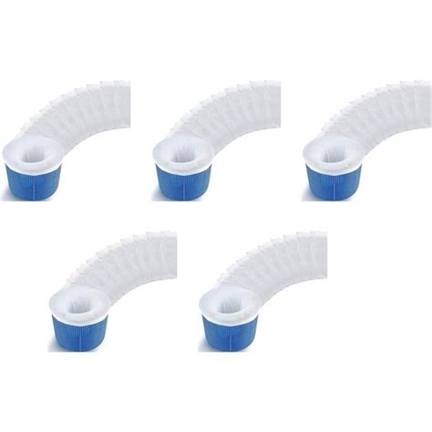 Lot De 50 Chaussettes Pour Skimmer Pour Piscine Sacs Filtrants