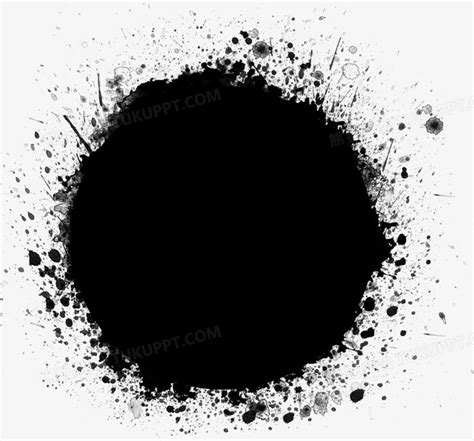 墨汁PNG图片素材下载 素材PNG 熊猫办公