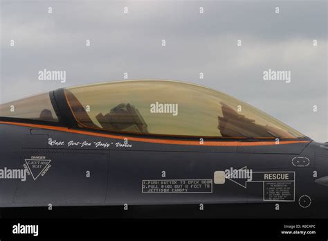 Lockheed Martin F 16 Fighting Falcon Jet Fighter Cockpit Canopy With