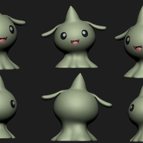 🐉 Digimon Gummymon With 2 Poses・ Stl File For ・cults