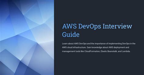Aws Devops Interview Guide