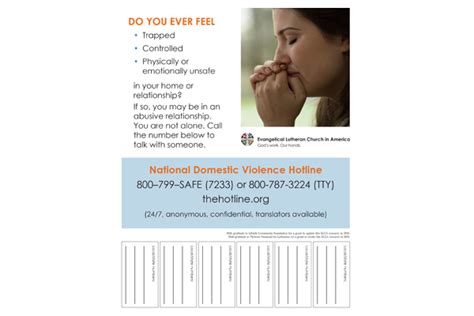 Domestic Violence Poster 2 Elca Resources